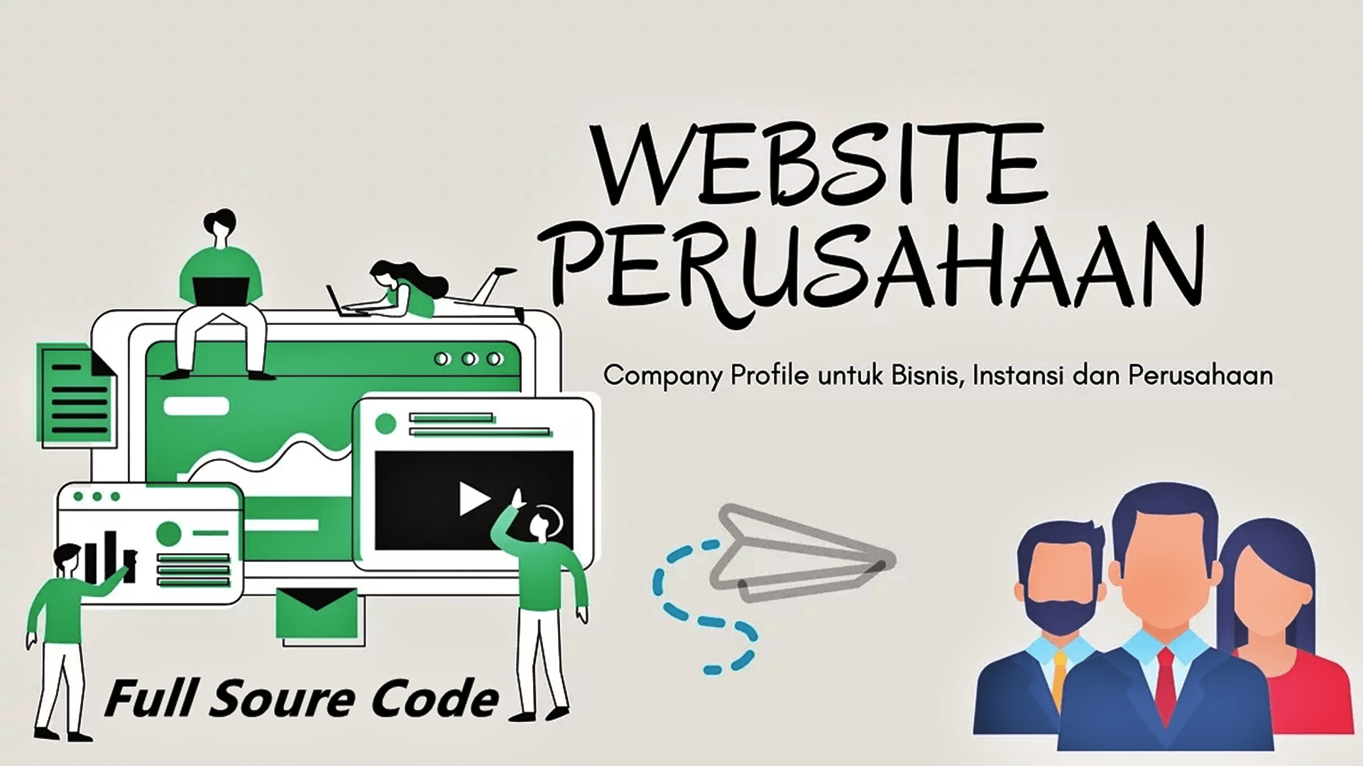 Script Web Bisnis Perusahaan Gratis Siap Pakai