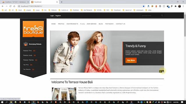 Source Code Website Toko Online Pakaian & Hijab v1