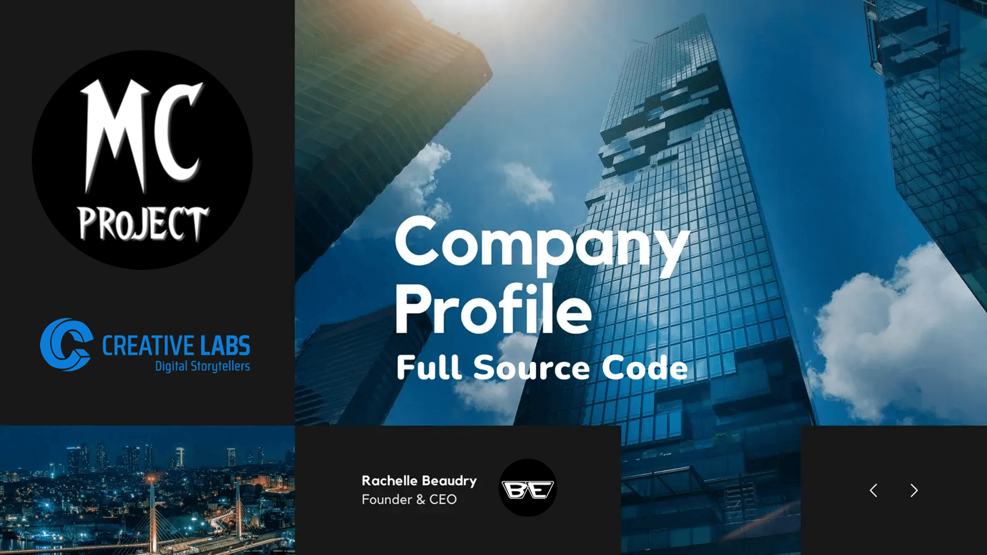 Script Web Profile Perusahaan Gratis Siap Pakai