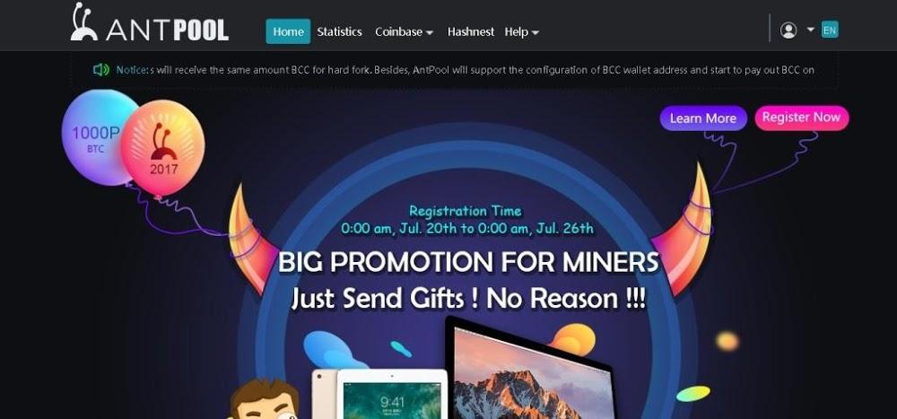 Review Situs Antpool (Bitcoin Mining Pool)